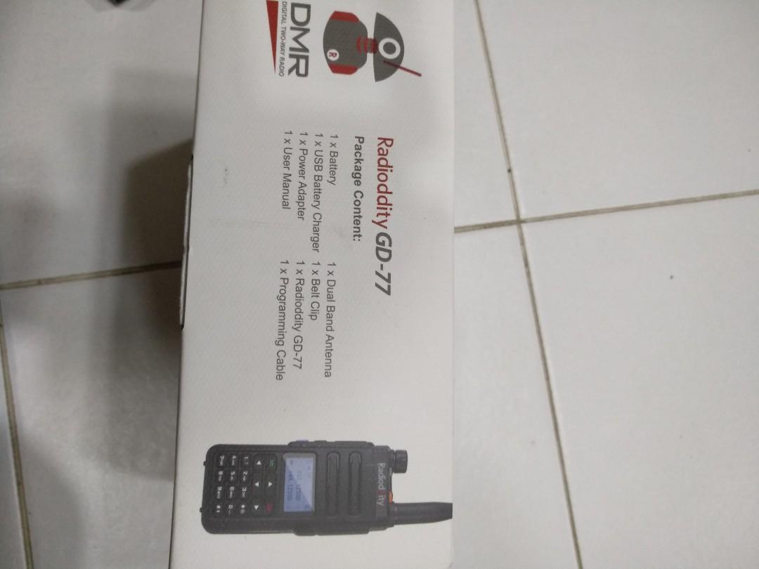 Radioddity GD-77 Dual Band Dual Time Slot DMR Digital/Analog Two Way ...