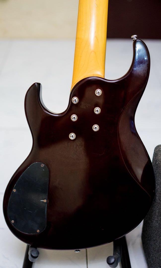 RARE Samick Greg Bennett Electric Bass Guitar 6-Strings Active with 30 ...