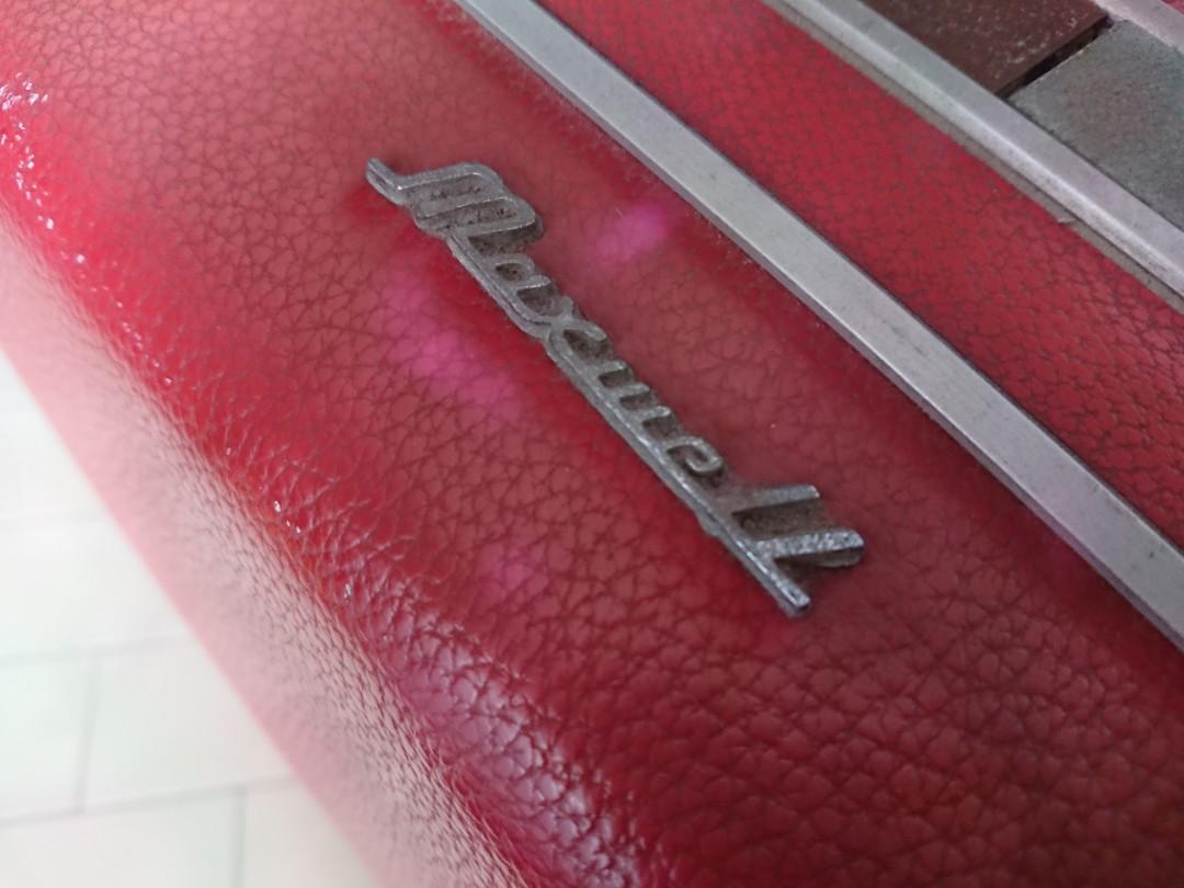 Retro Maxwell luggage, Hobbies & Toys, Travel, Luggage on Carousell