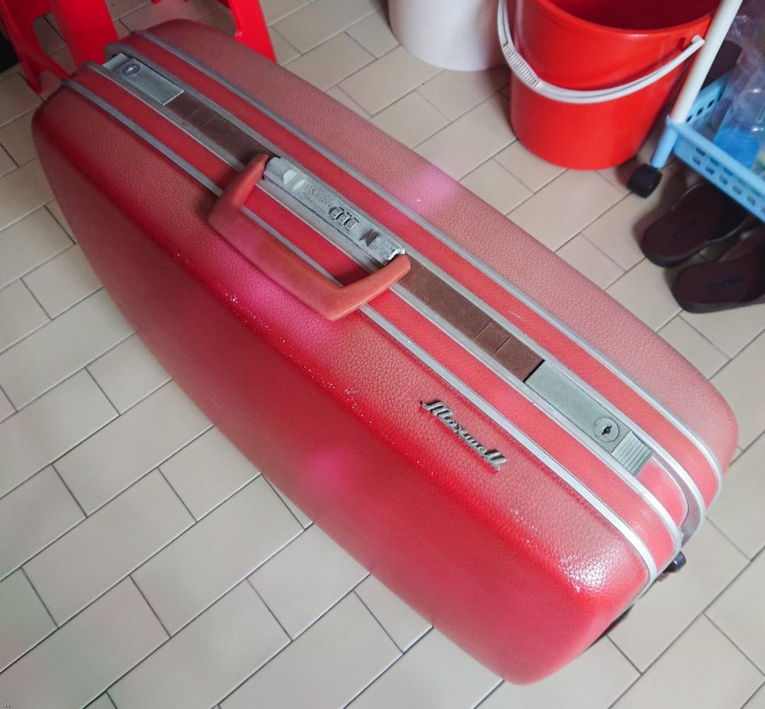 Retro Maxwell luggage, Hobbies & Toys, Travel, Luggage on Carousell