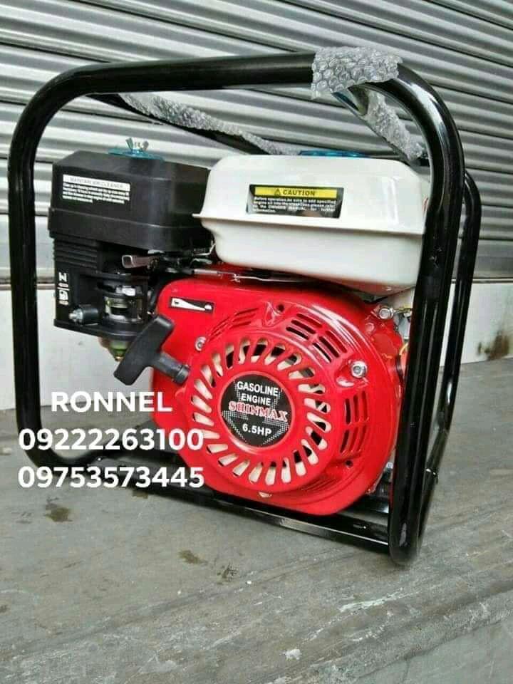 SHINMAX Industrial 6.5hp 2x2 Gasoline Engine Waterpump Set, Looking For on Carousell