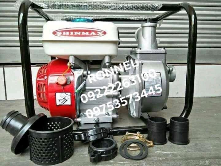 SHINMAX Industrial 6.5hp 2x2 Gasoline Engine Waterpump Set, Looking For on Carousell