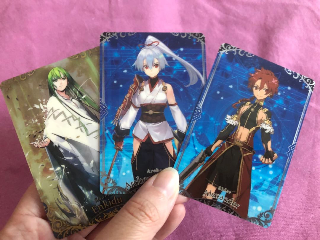 Shiny Fate Grand Order Cards, Hobbies & Toys, Toys & Games on Carousell