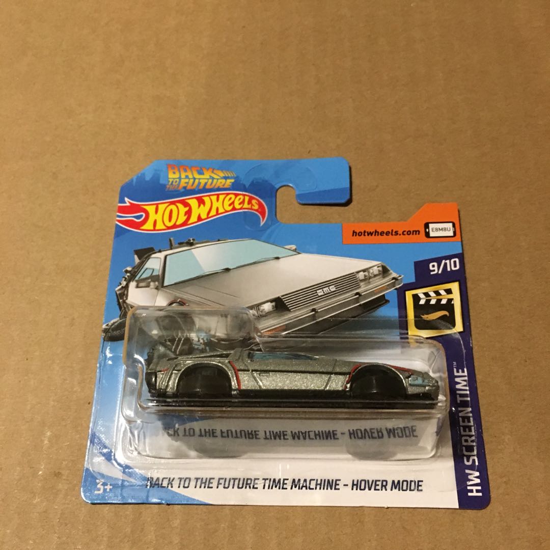 Short Card Hot wheels Back to the future BTTF Time Machine Hover Mode ...