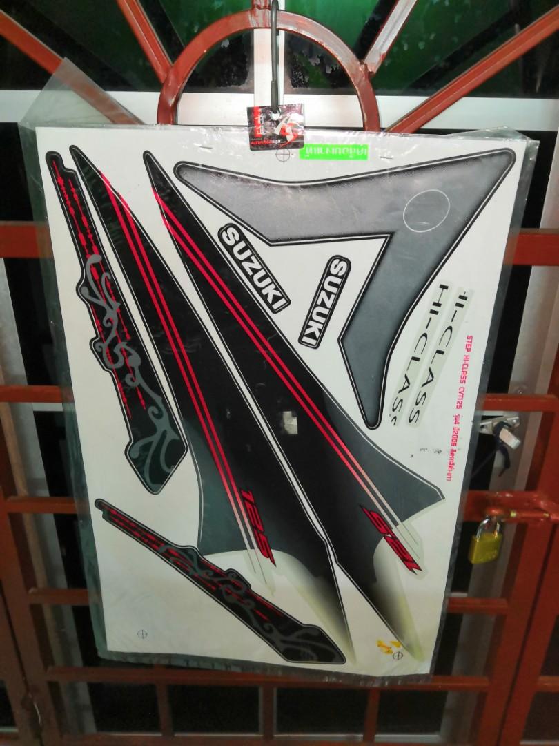 Sticker suzuki step / best 110, Auto Accessories on Carousell