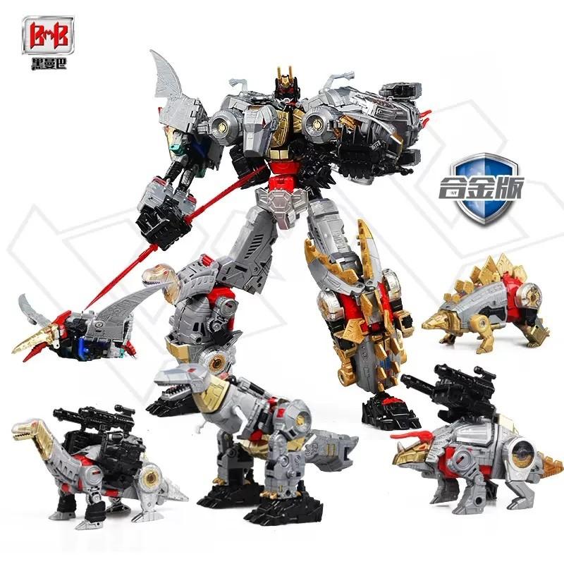 (PO) Volcanicus POTP 5-in-1 dinobot combiner Black Mamba 6002-7B BMB ...