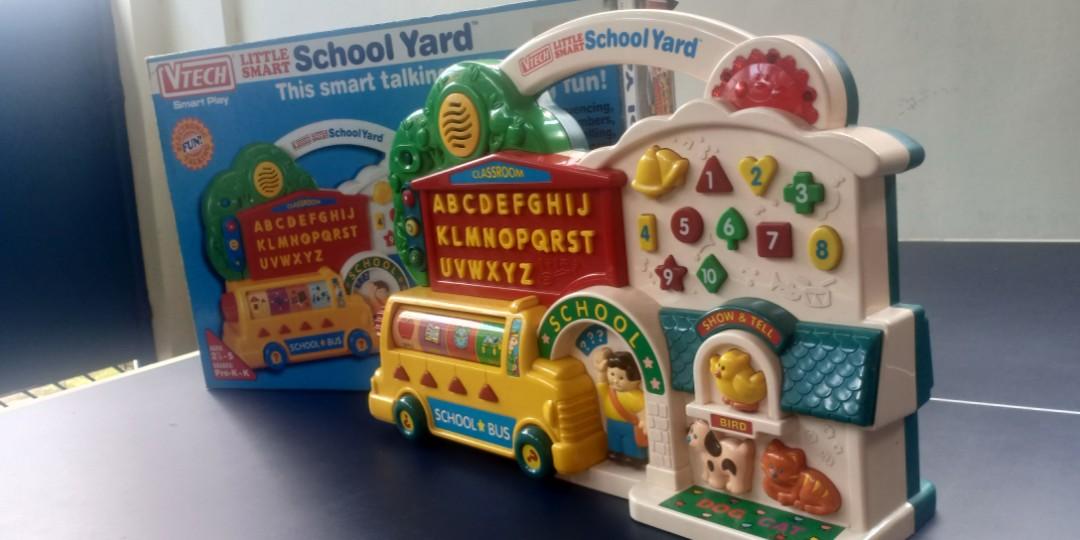 VTECH Little Smart School Yard, Babies & Kids, Infant Playtime on Carousell