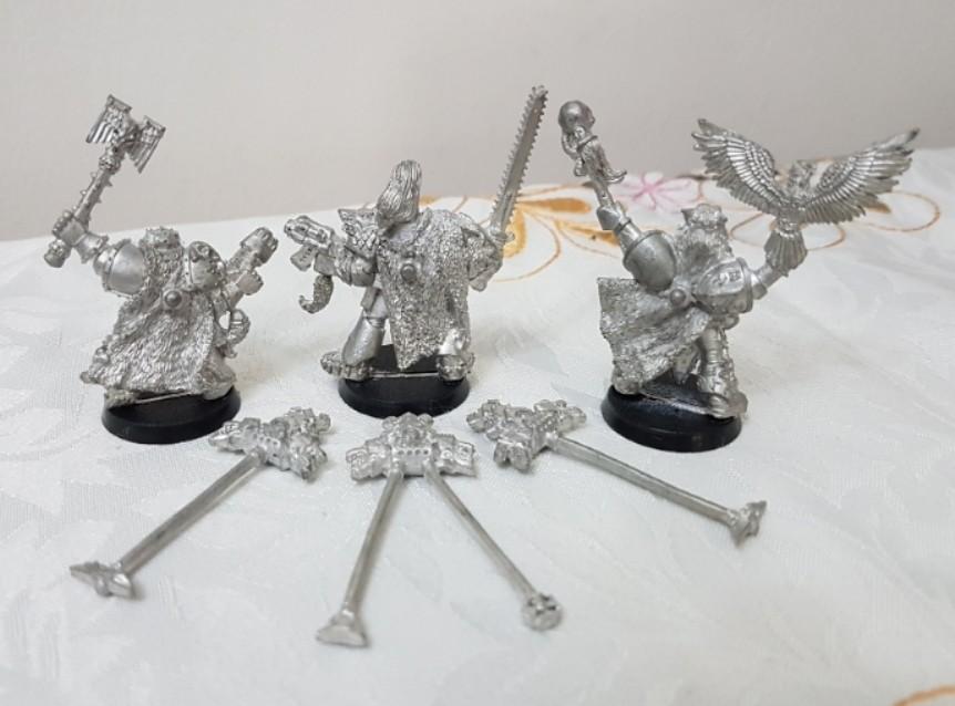 JBL Warhammer 40K Space Wolves Ragnar + Njal + Ulrik Metal OOP, Hobbies ...