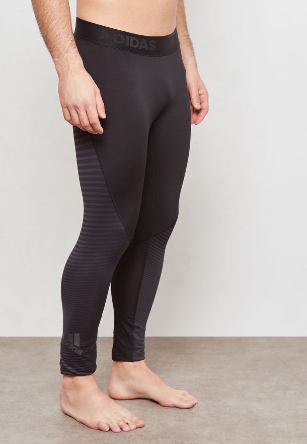 Adidas Long Compression Tights, Men's Fashion, Activewear on Carousell