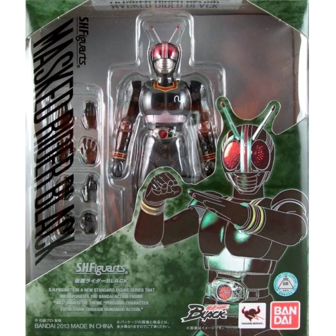 Bandai S.H.Figuarts SHF Kamen Rider Masked Rider Black Renewal Version ...