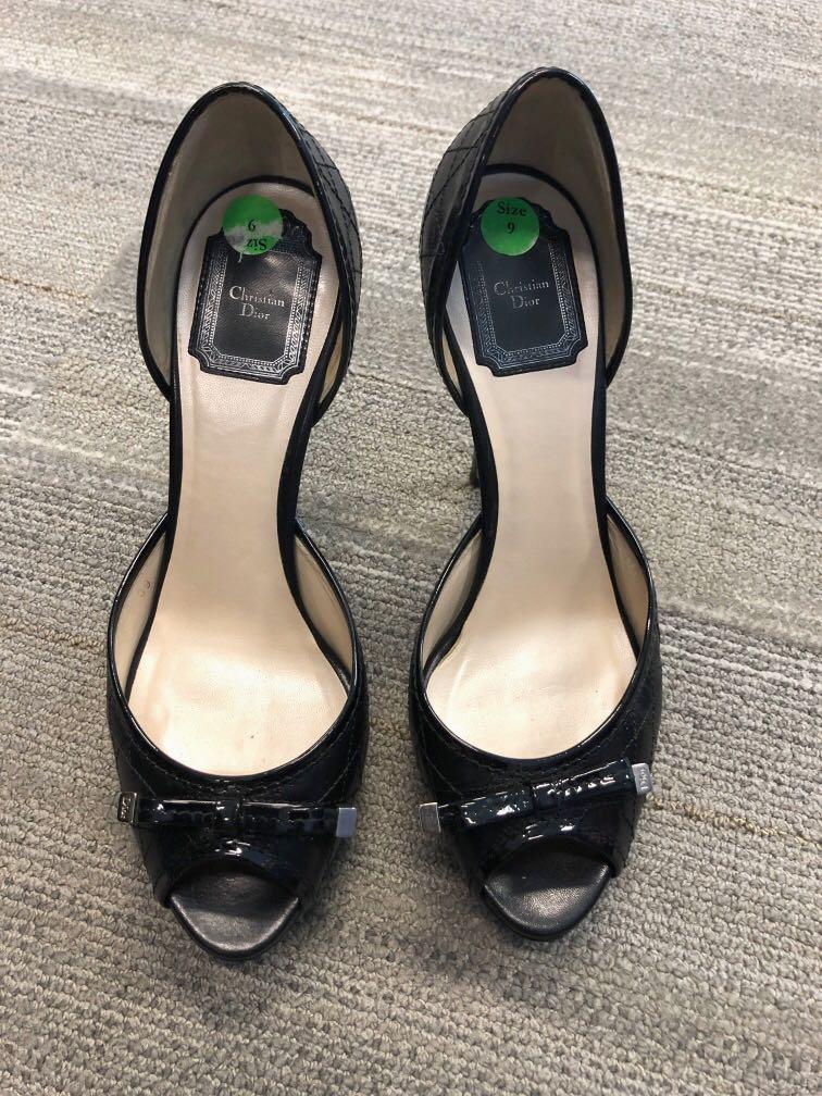 Beautiful back Christian Dior heels, Women's Fashion, Footwear, Heels ...