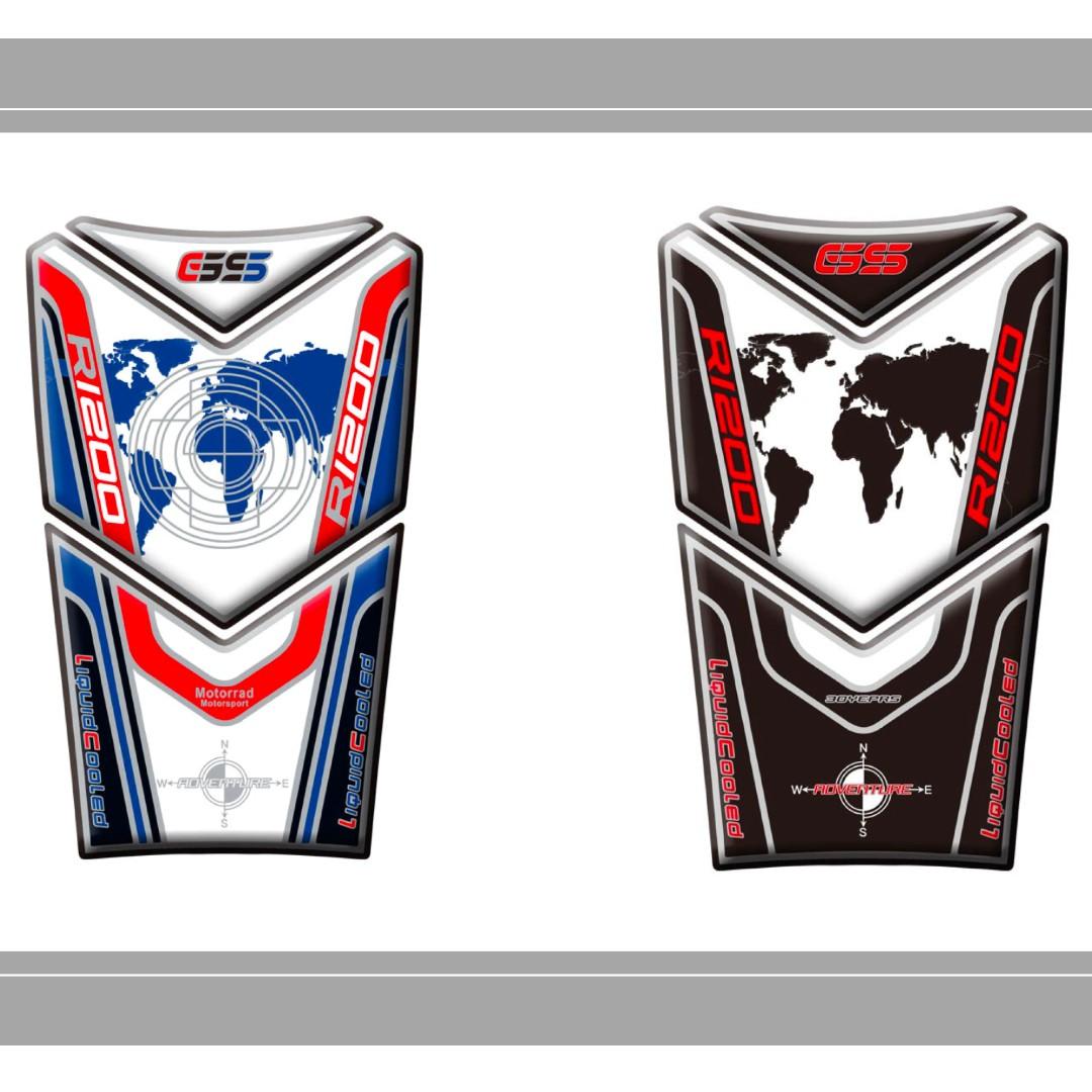 BMW R1200 GS GSA 2014-2017 Tank Pad 3D sticker Decal Emblem ...