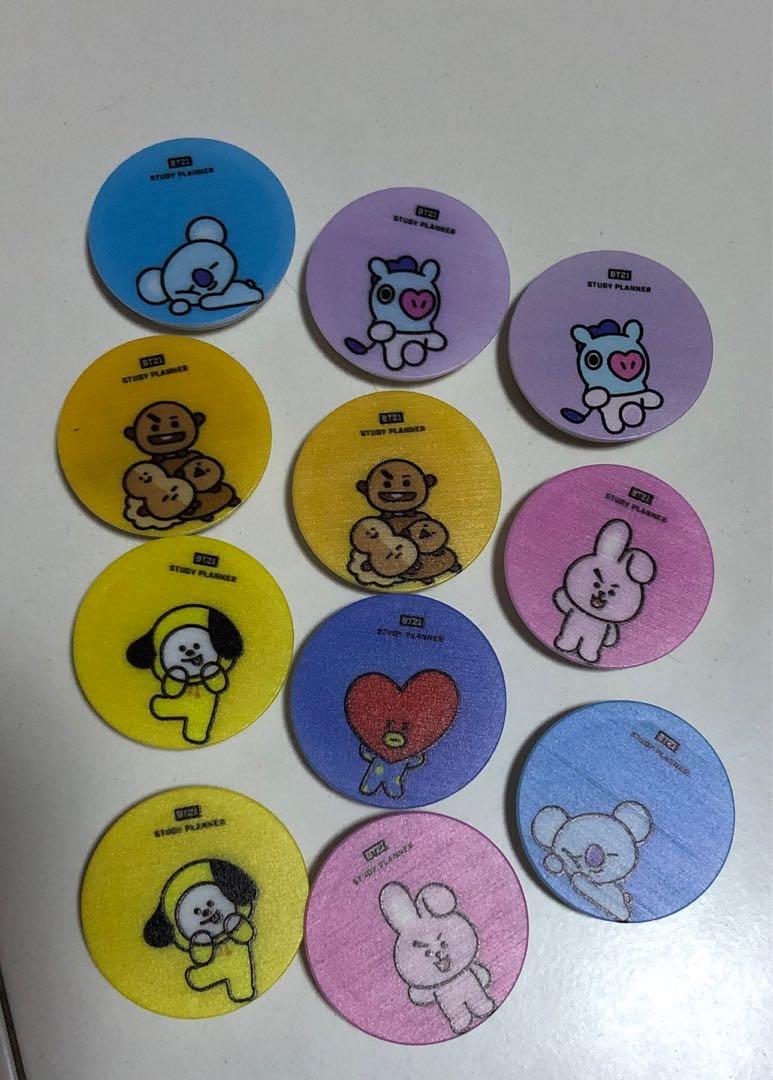 BT21 inspired Popsocket, Hobbies & Toys, Memorabilia & Collectibles ...