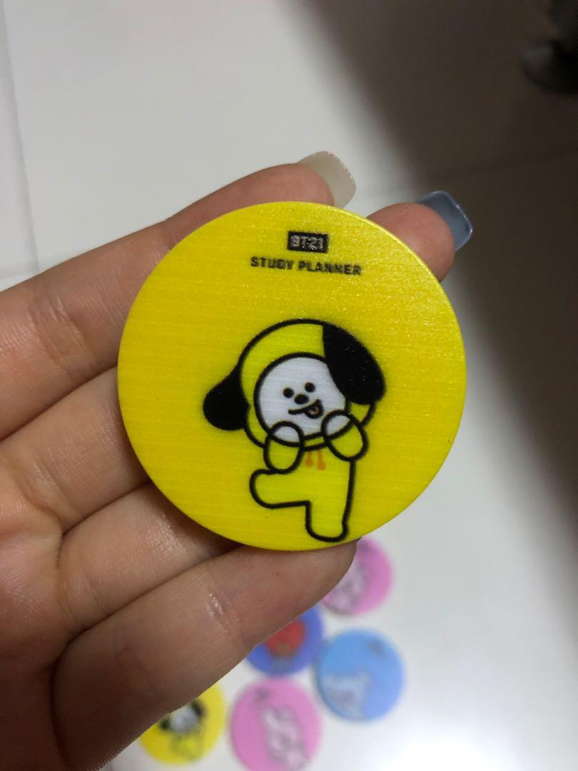 BT21 inspired Popsocket, Hobbies & Toys, Memorabilia & Collectibles ...