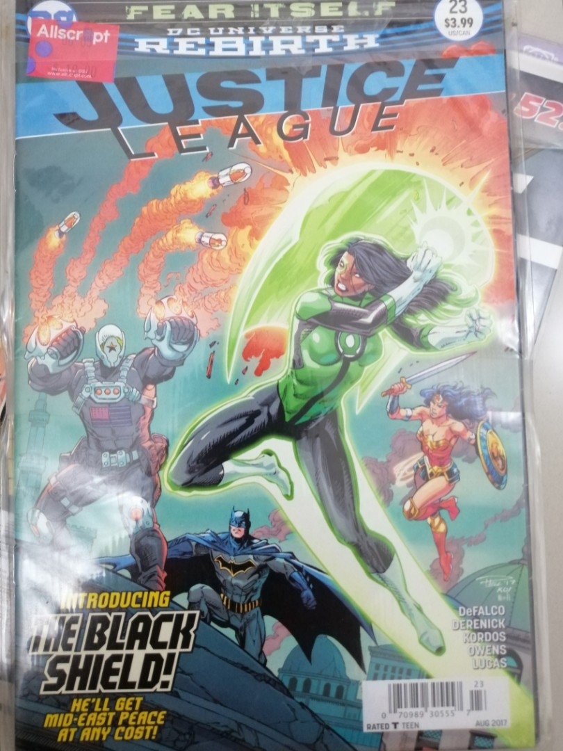 DC Comics Rebirth Justice League #23, Hobbies & Toys, Books & Magazines ...