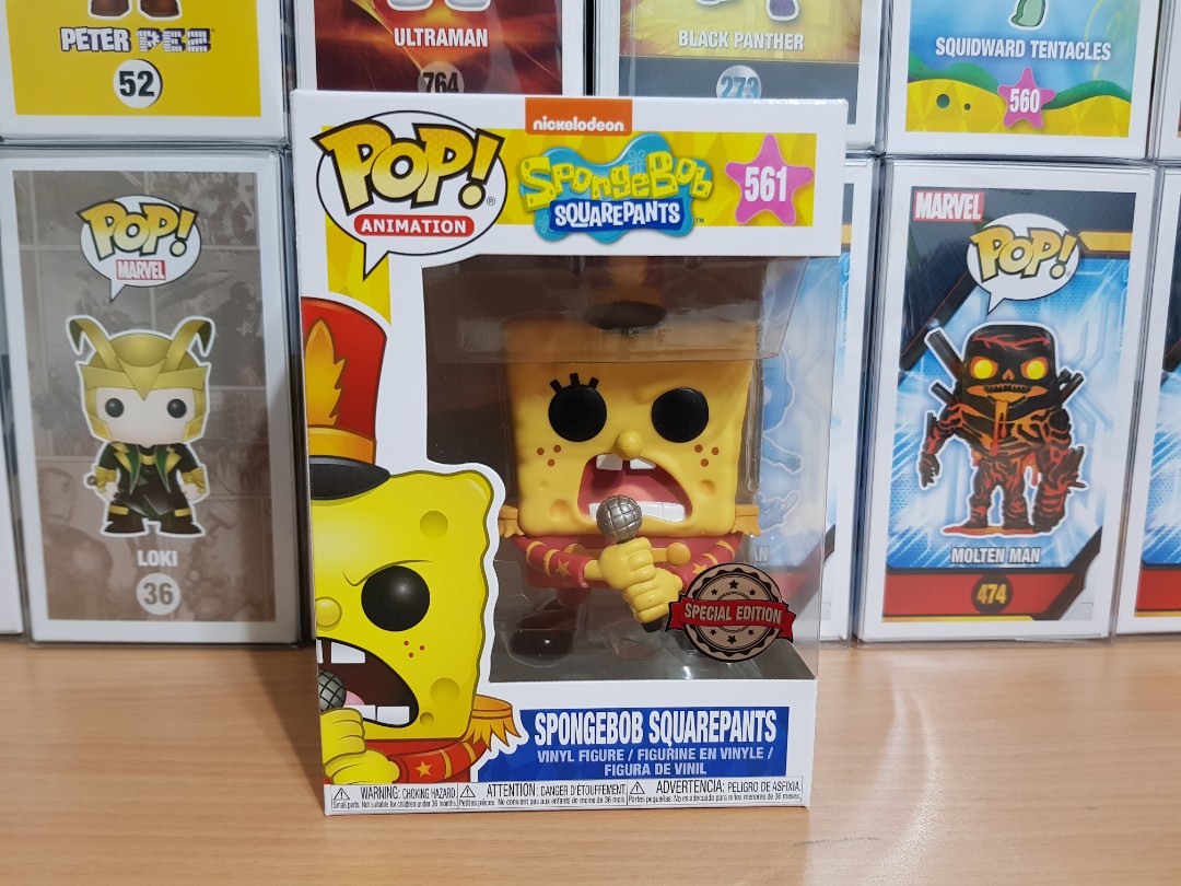 Funko Pop Spongebob Squarepants Band Concert #561, Hobbies & Toys, Toys ...