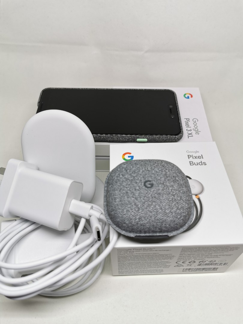 Set of Pixel 3XL (128GB, white) and Pixel Buds, Mobile Phones & Tablets ...