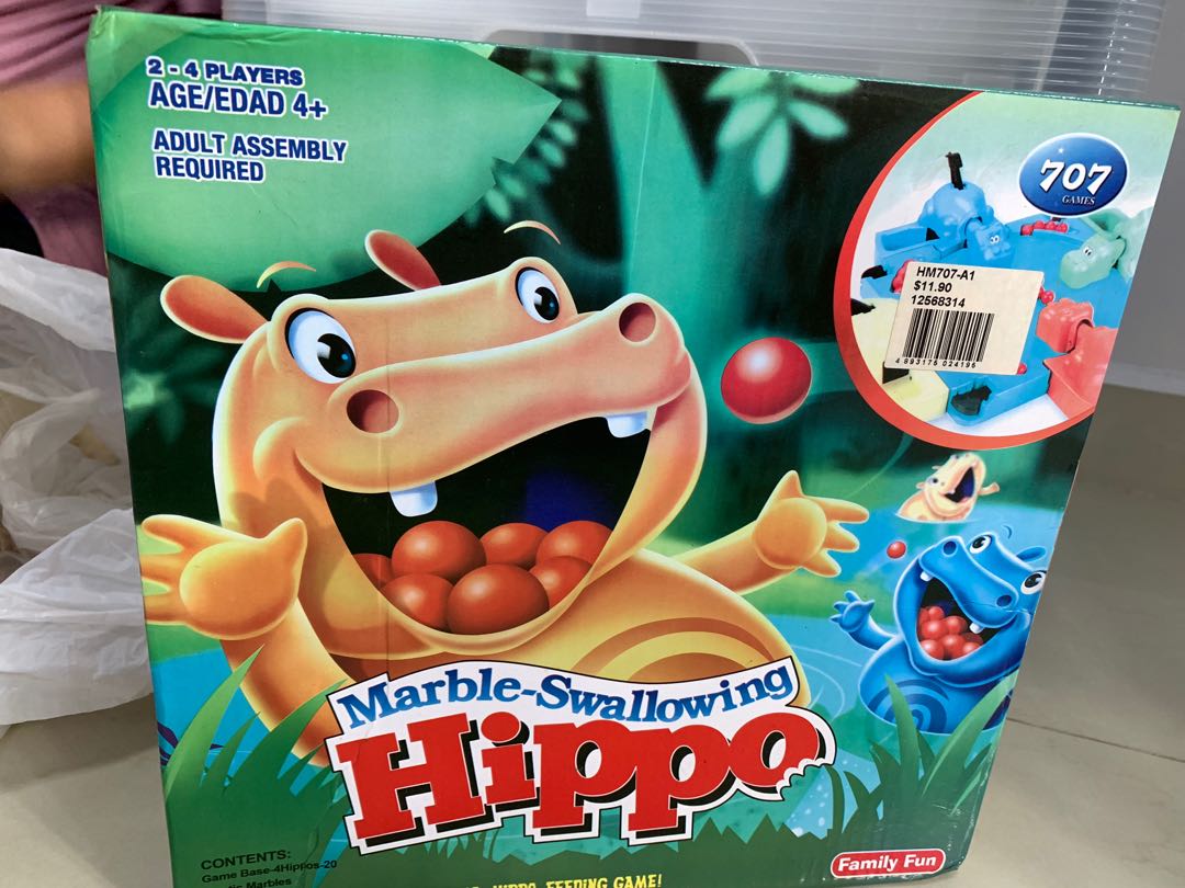 Hippo ball game, Hobbies & Toys, Toys & Games on Carousell