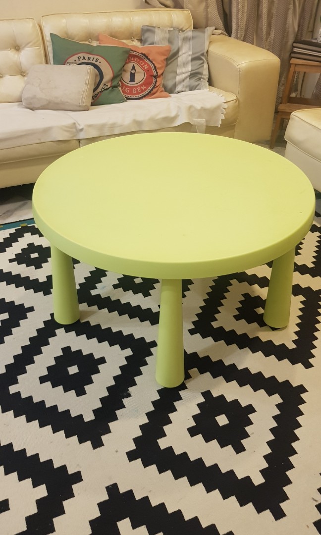 Ikea Kids Round Table, Furniture & Home Living, Furniture, Tables ...