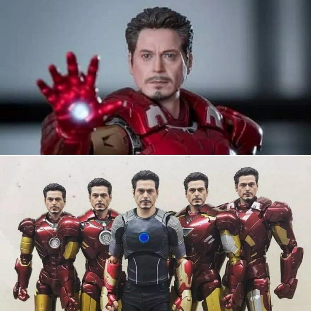 *in stock* Flashback/Manipple Studios Tony Stark Mark 4 head sculpt ...