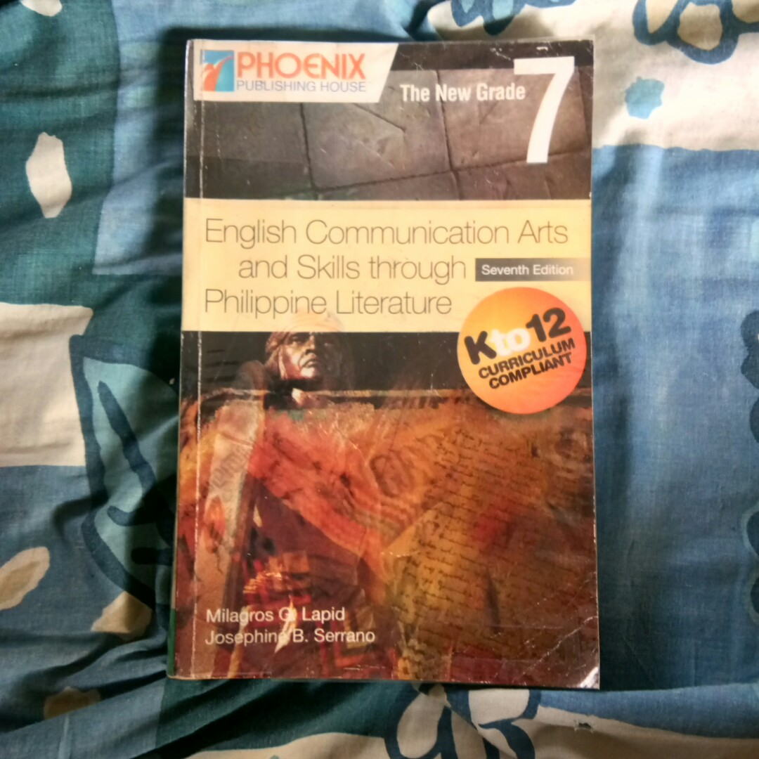 Junior High School Book: Grade 7, ENGLISH Communication Arts and Skills ...