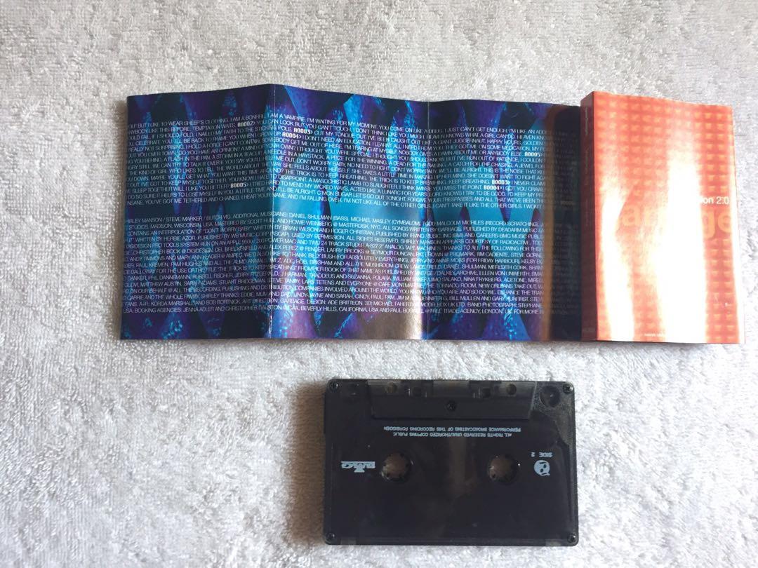 Kaset Pita Garbage Album Version 2 0 Musik And Media Cd Dvd
