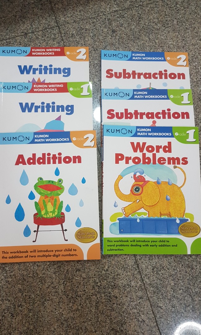 KUMON BOOKS, Hobbies & Toys, Books & Magazines, Assessment Books on ...