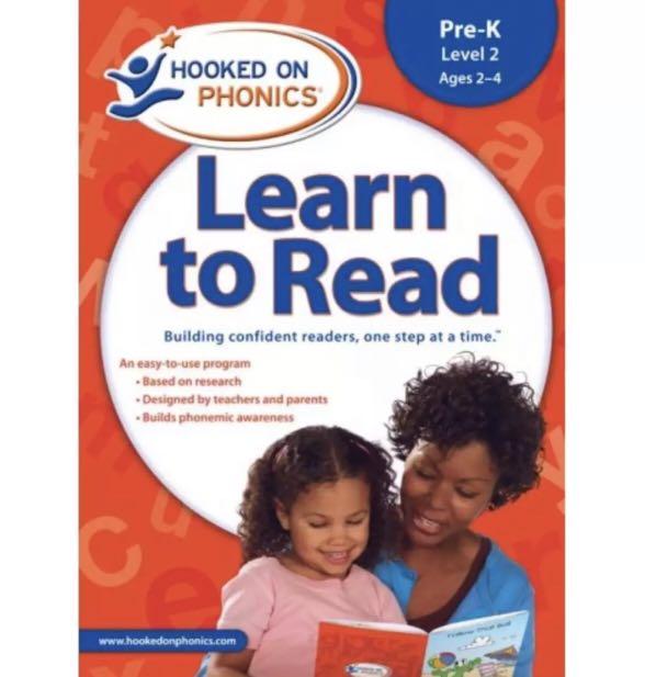 Learn to Read Hooked on Phonics Pre K Level 2, Hobbies & Toys, Books ...