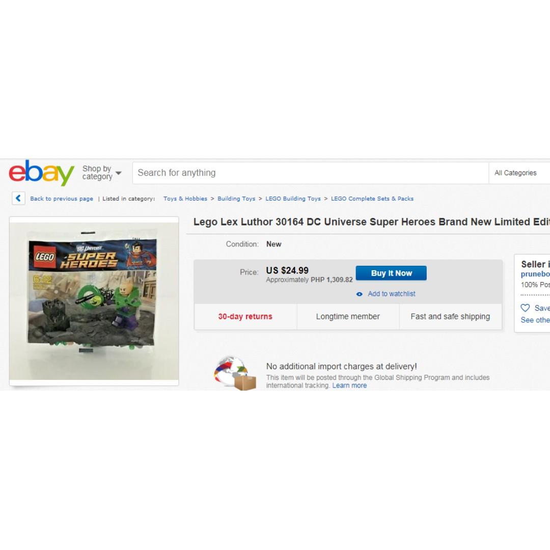 Lego DC Universe Lex Luthor 30164, Hobbies & Toys, Toys & Games on ...