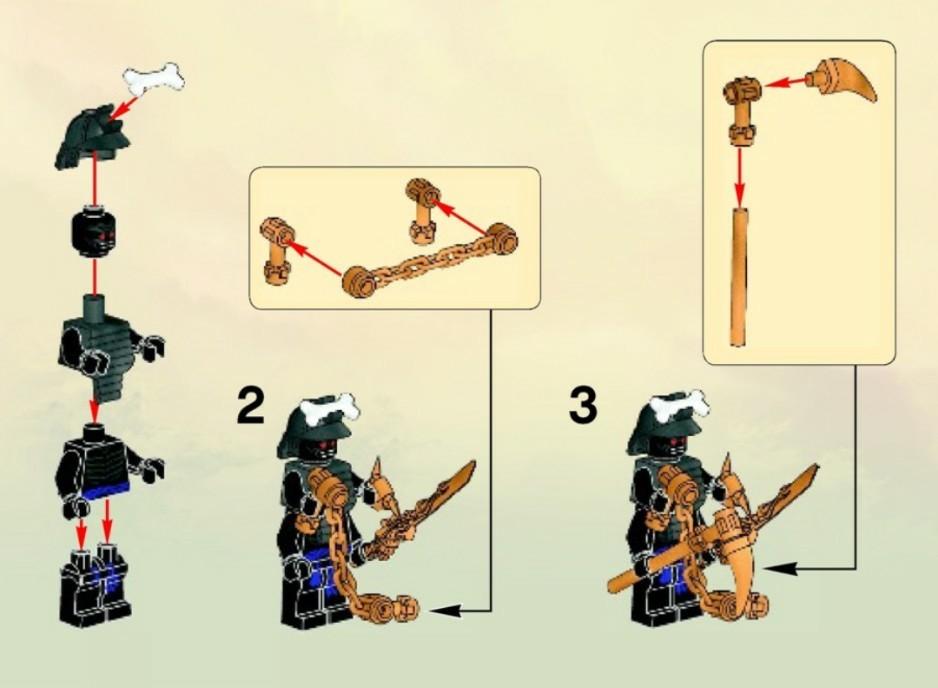 Lego Ninjago Lord Garmadon with 4 golden weapons, Hobbies & Toys, Toys ...