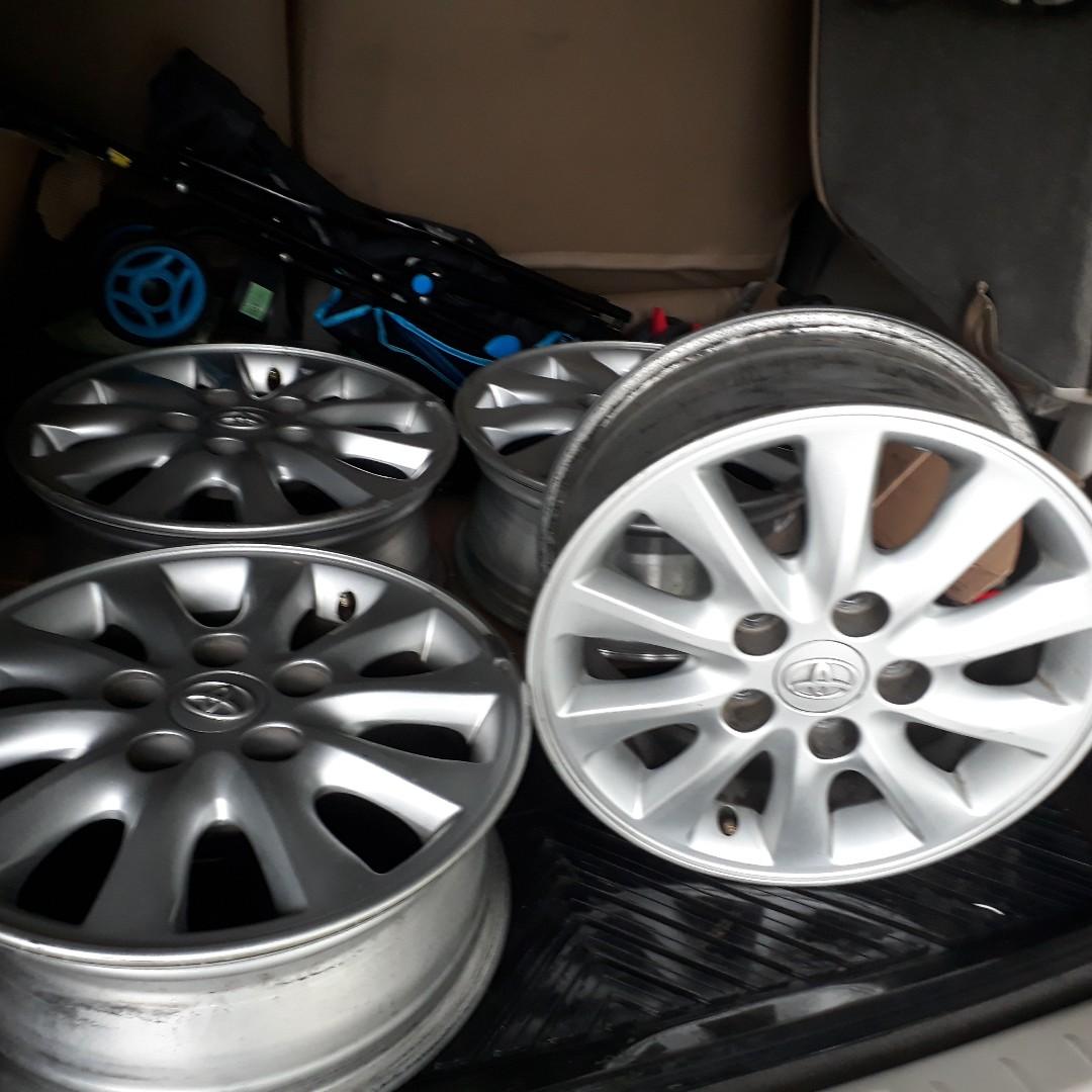 Mags from Toyota Innova 2014, Car Parts & Accessories, Mags and Tires ...