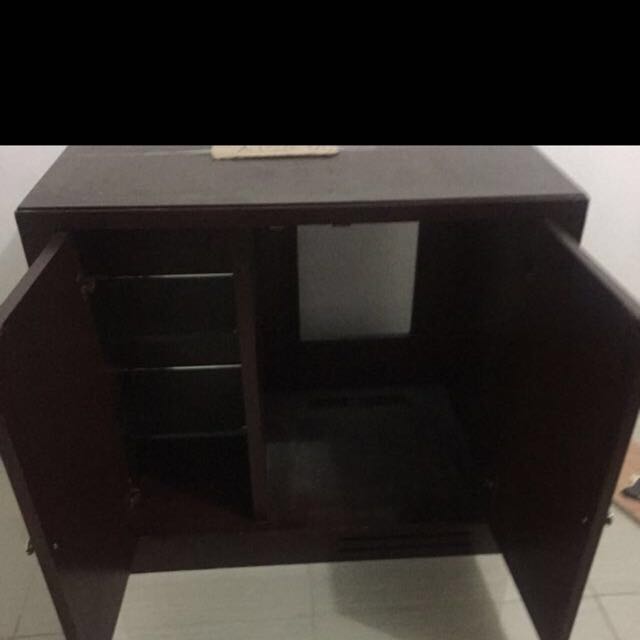 Mini ref cabinet, Furniture & Home Living, Furniture, Shelves, Cabinets ...