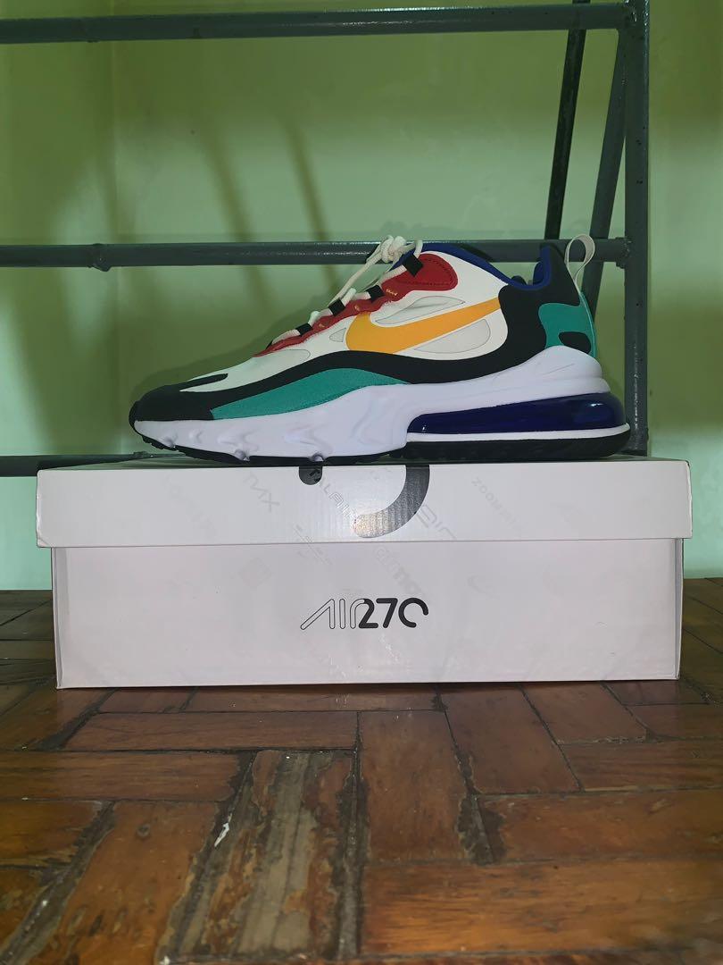 Nike Air Max 270 React, Men's Fashion, Footwear, Sneakers on Carousell