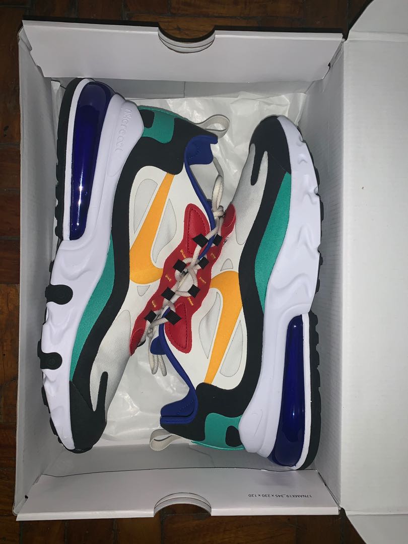 Nike Air Max 270 React, Men's Fashion, Footwear, Sneakers on Carousell
