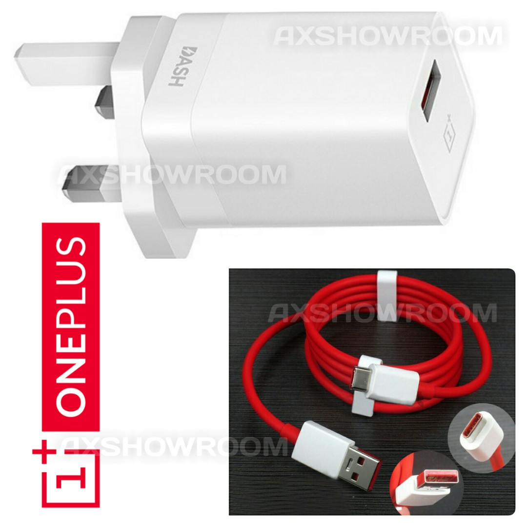 OnePlus Original Dash Charger + Dash Data Cable, Mobile Phones ...