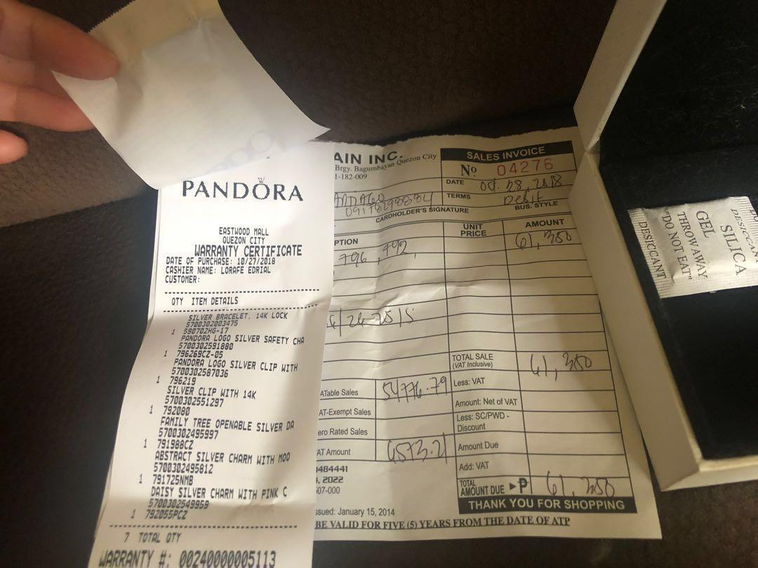 Pandora Bracelet (with receipt), Women's Fashion, Jewelry & Organizers ...