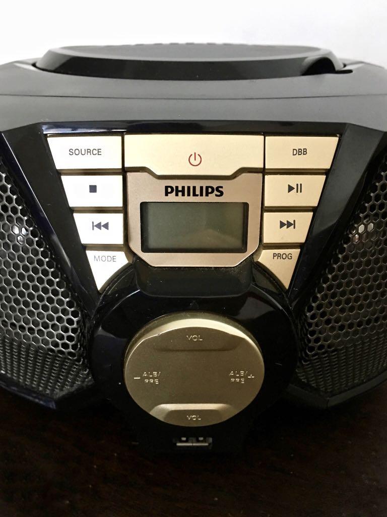 Philips Portable Radio (With USB Port), Audio, Portable Music Players ...