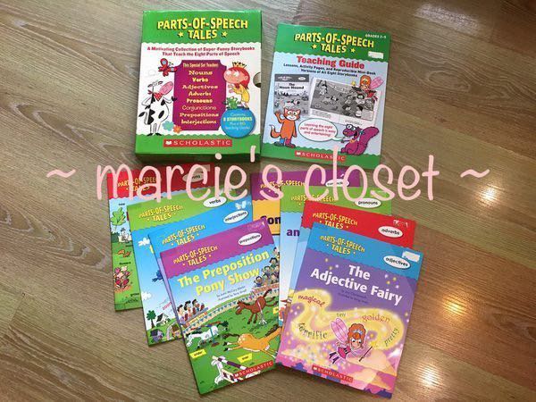 Scholastic Children Book 兒童英文圖書 - Parts of Speech Tales Box Set (8 ...