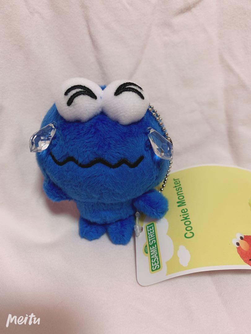 Sesame Street Cookie Monster keychain, Hobbies & Toys, Toys & Games on ...