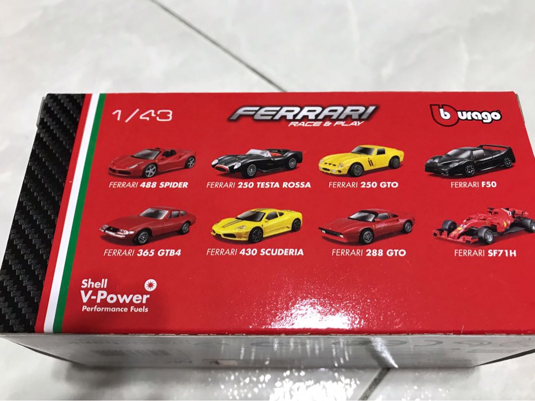 Shell Ferrari Cars!, Hobbies & Toys, Toys & Games on Carousell
