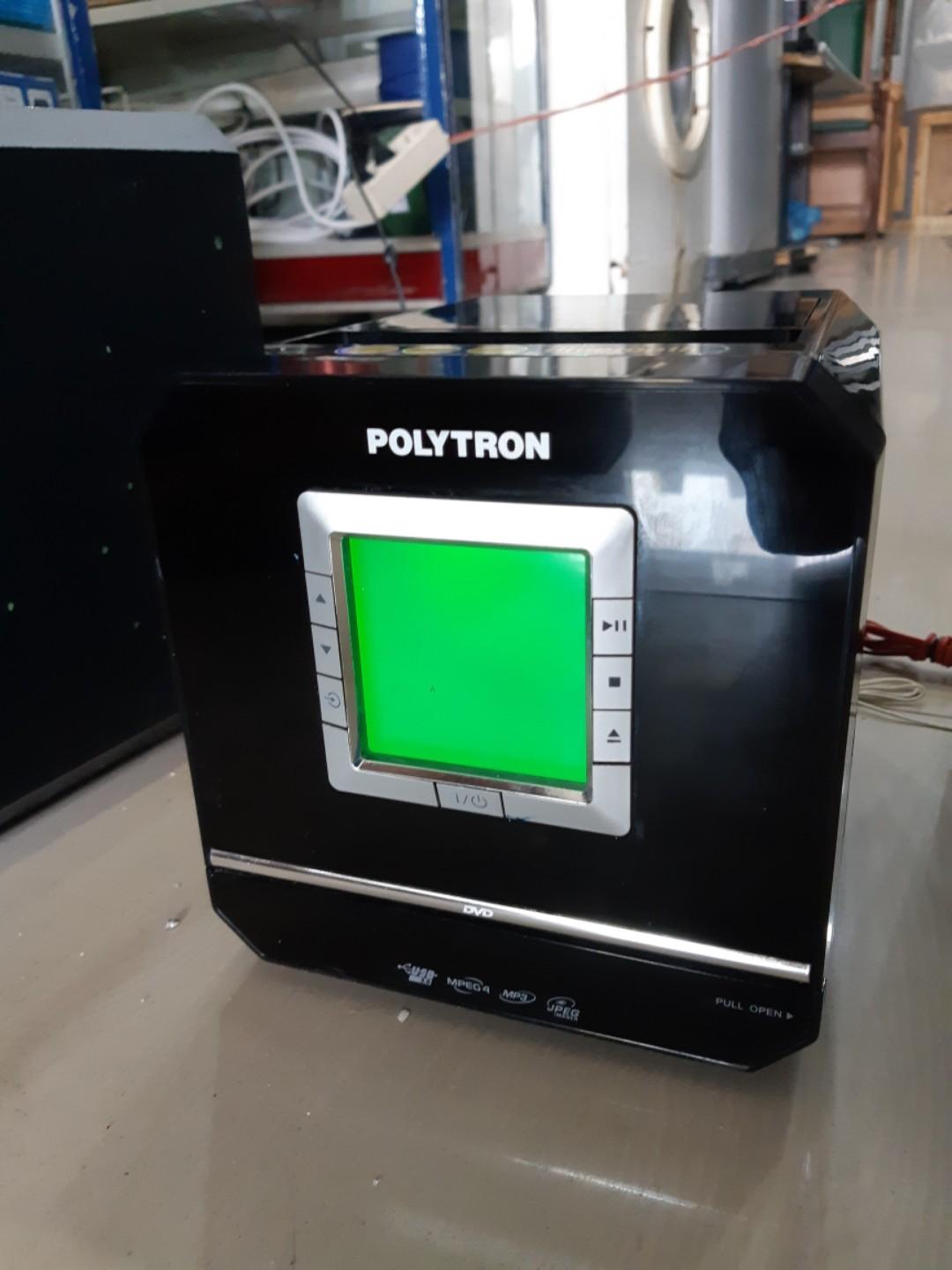 Speaker Mini Hifi Polytron, usb, radio, kaset, bluetooth, Elektronik ...