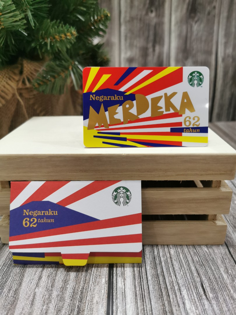 Starbucks Malaysia 62th Years Merdeka Card, Everything Else, Others on ...