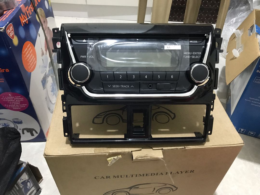 Toyota vios 3rdgen head unit stock, Car Parts & Accessories, Audio ...