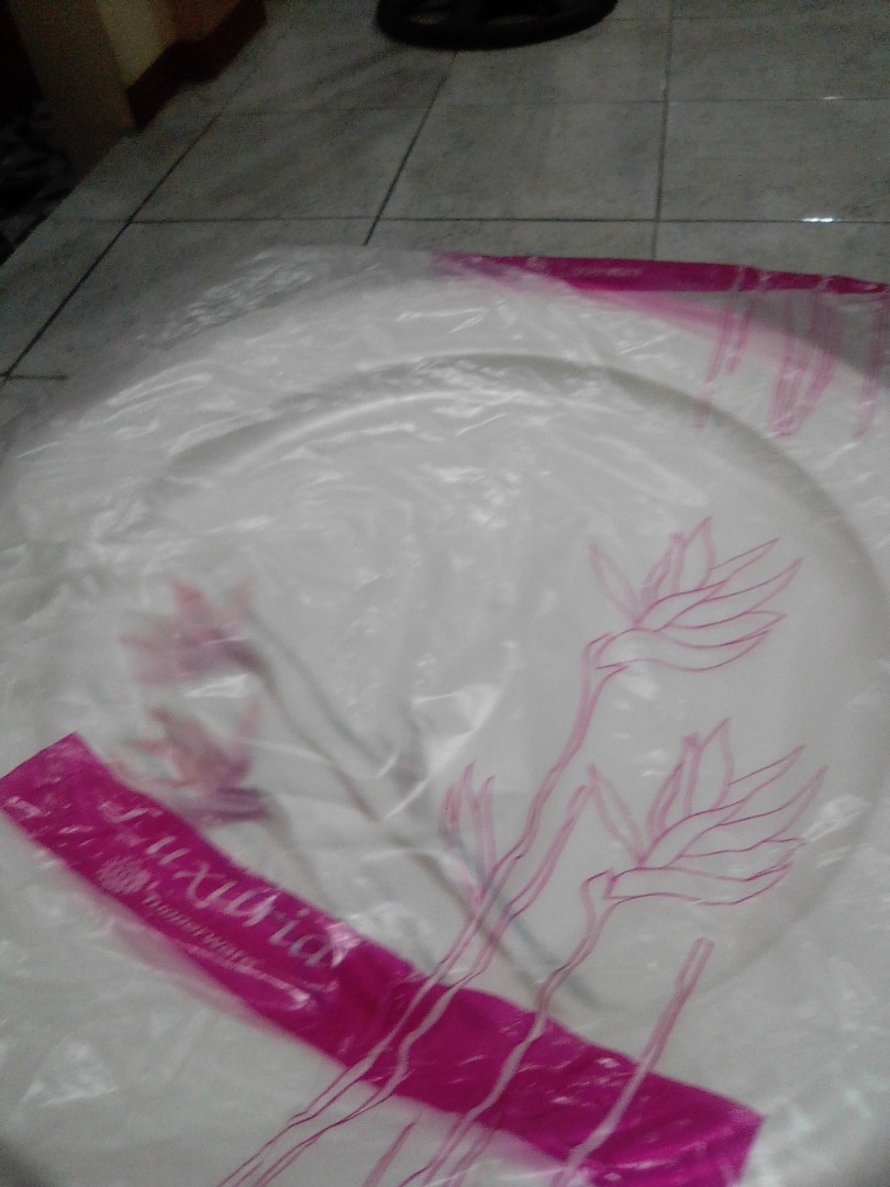 Tupperware plate luxuria, Furniture & Home Living, Home Improvement ...