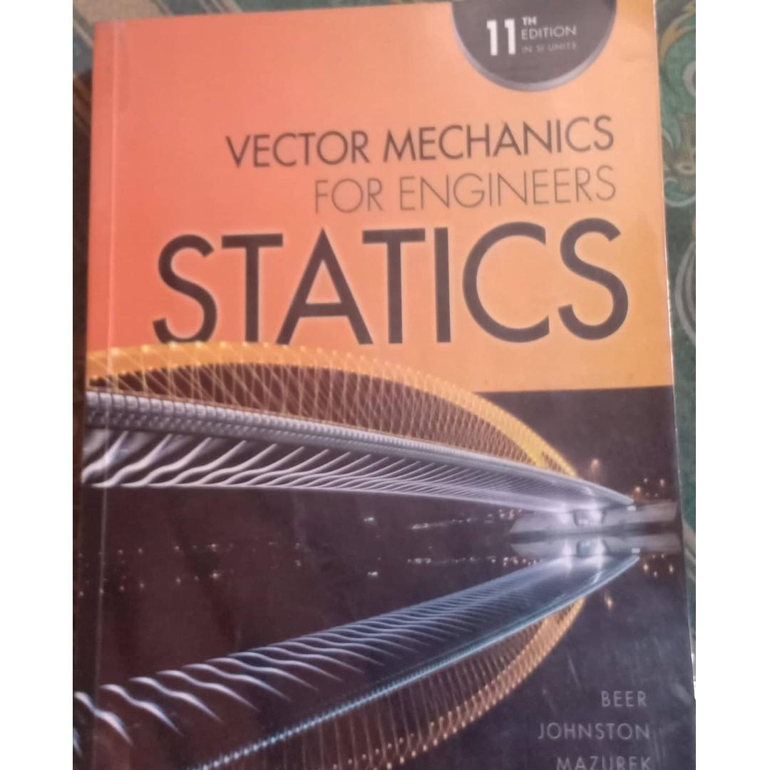 Vector Mechanics for Engineers- Statics | Beer | 11th Edition, Hobbies & Toys, Books & Magazines ...