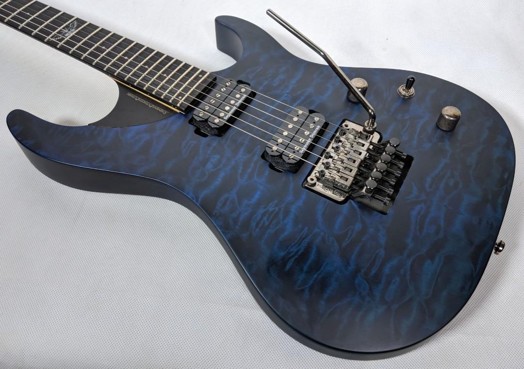 Washburn Parallaxe PXM10FRQTBLM Electric Guitar Stephens Extended ...