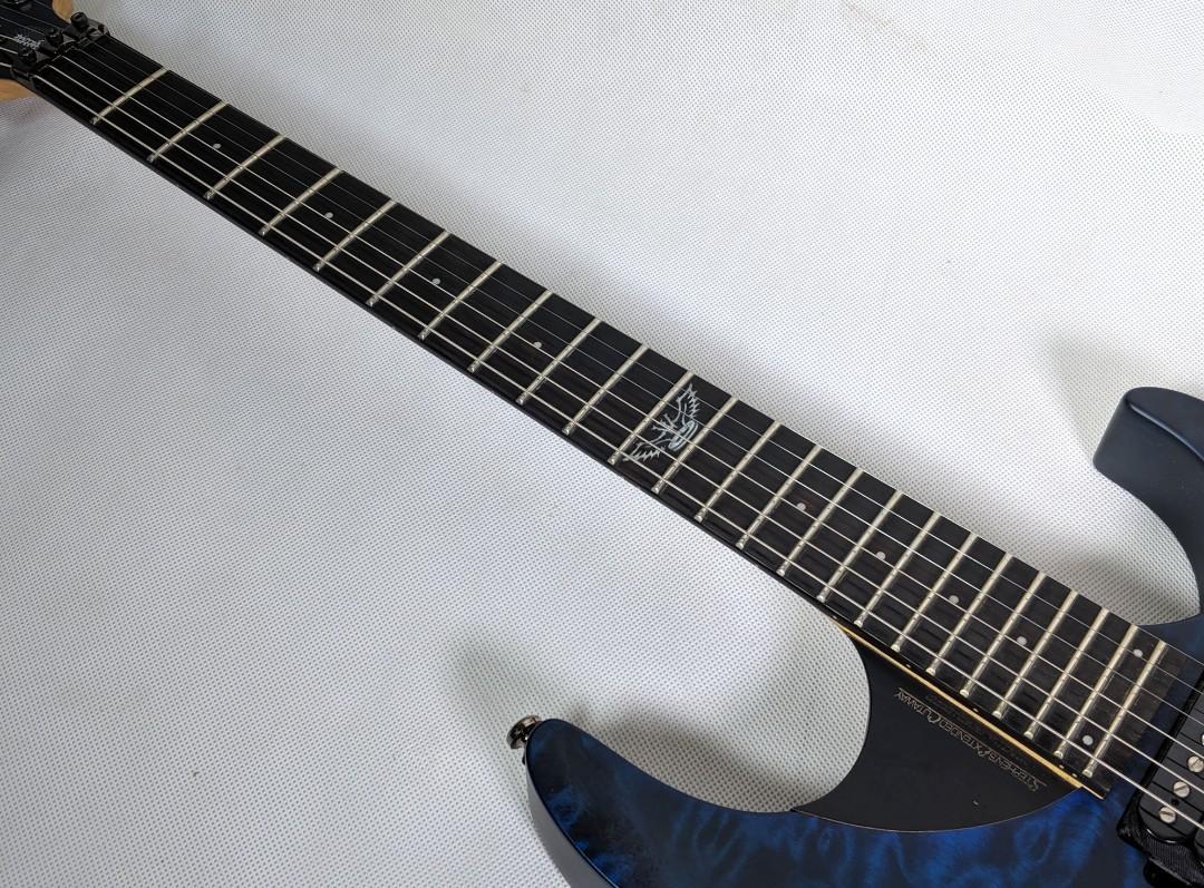 Washburn Parallaxe PXM10FRQTBLM Electric Guitar Stephens Extended ...