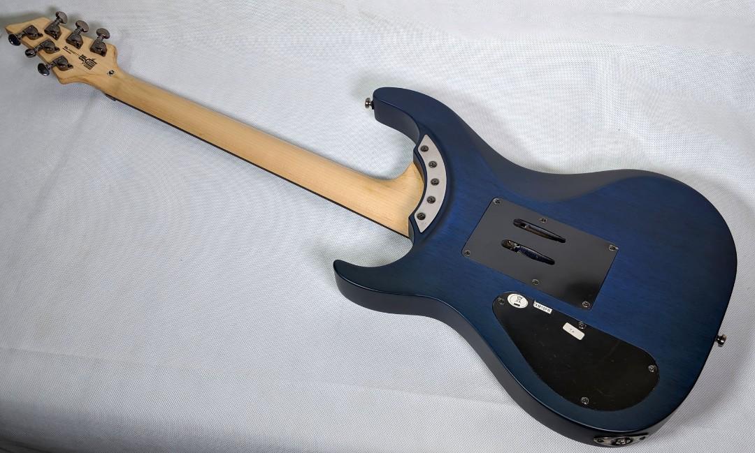 Washburn Parallaxe PXM10FRQTBLM Electric Guitar Stephens Extended ...