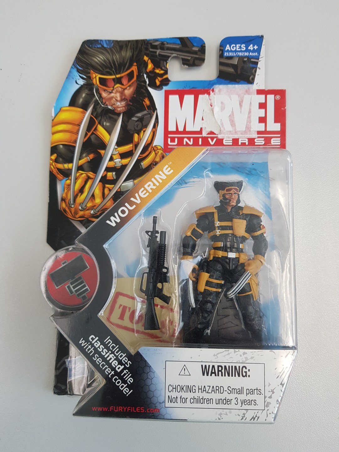 Wolverine 3.75 Marvel Universe HAMMER Series 2 #027, Hobbies & Toys ...