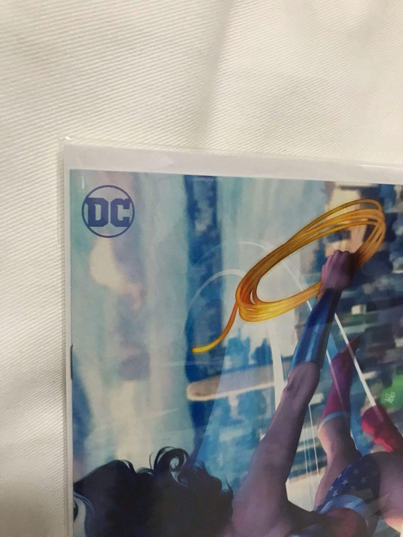 Wonder Woman 64 Artgerm Lau Variant Dc Comics Hobbies And Toys Books